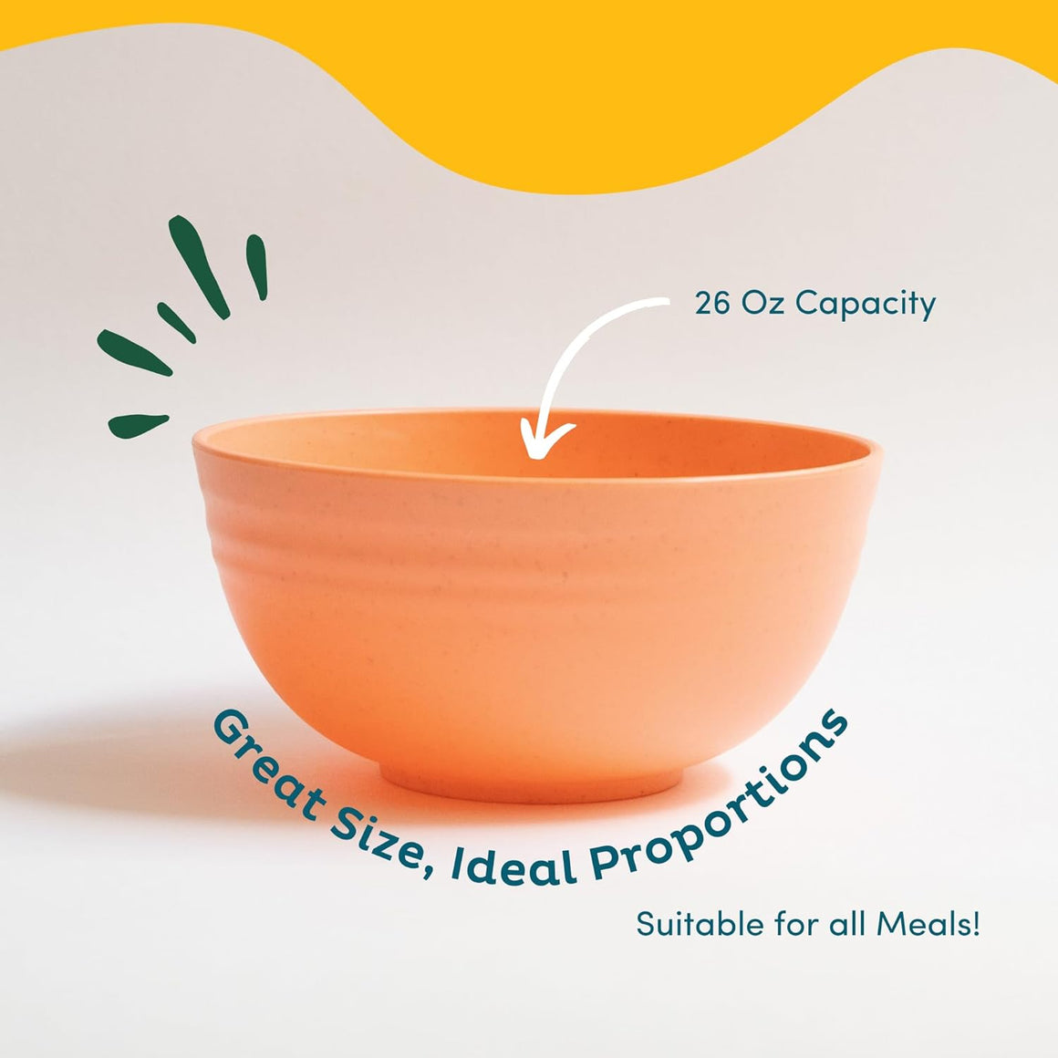 Reusable Wheat Straw Bowls - Non-Toxic Bowls for Kids – nooktheory