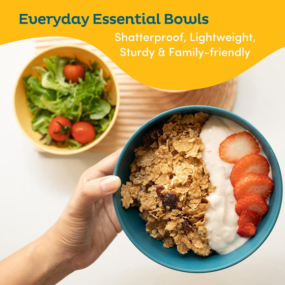 Reusable Wheat Straw Bowls - Non-Toxic Bowls for Kids – nooktheory